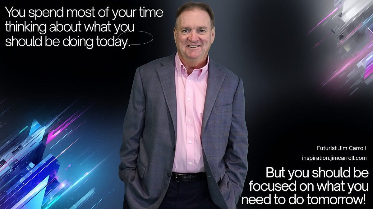 Shifting!. “You spend most of your time thinking… | by Futurist Jim ...