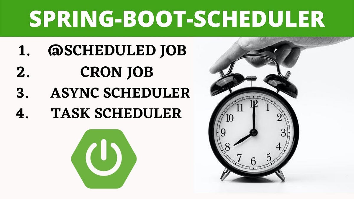 Spring Scheduler Explained: How to Run Background Jobs in Spring Boot ...