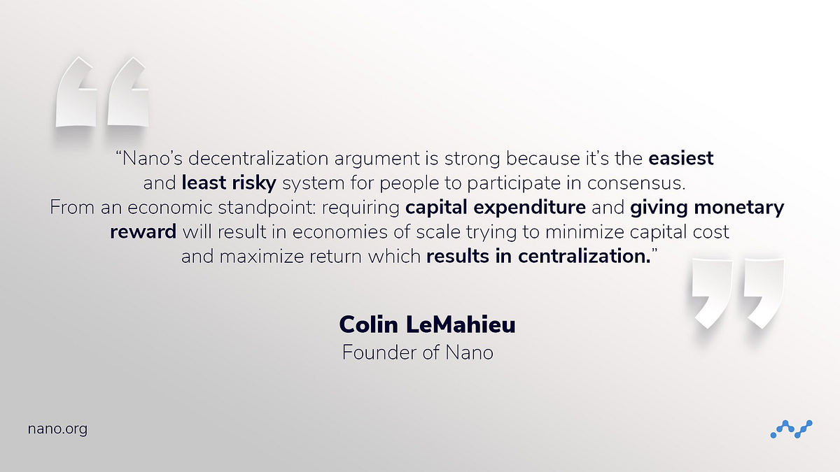 Why you should take your Nano off of exchanges — for yourself, the ...