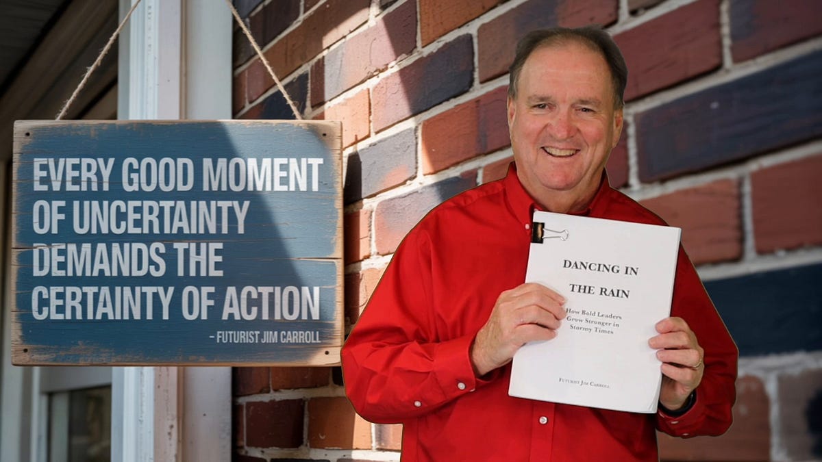 Pre-Orders of Dancing in the Rain! | by Futurist Jim Carroll: Trends ...