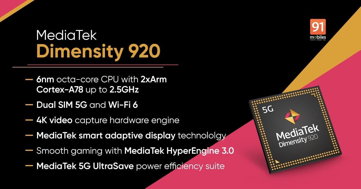 Specs And Features Mediatek Dimensity 920 By Oliver Smith Medium
