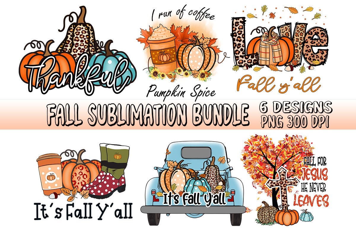 Fall Sublimation Bundle - Gracegossamer - Medium