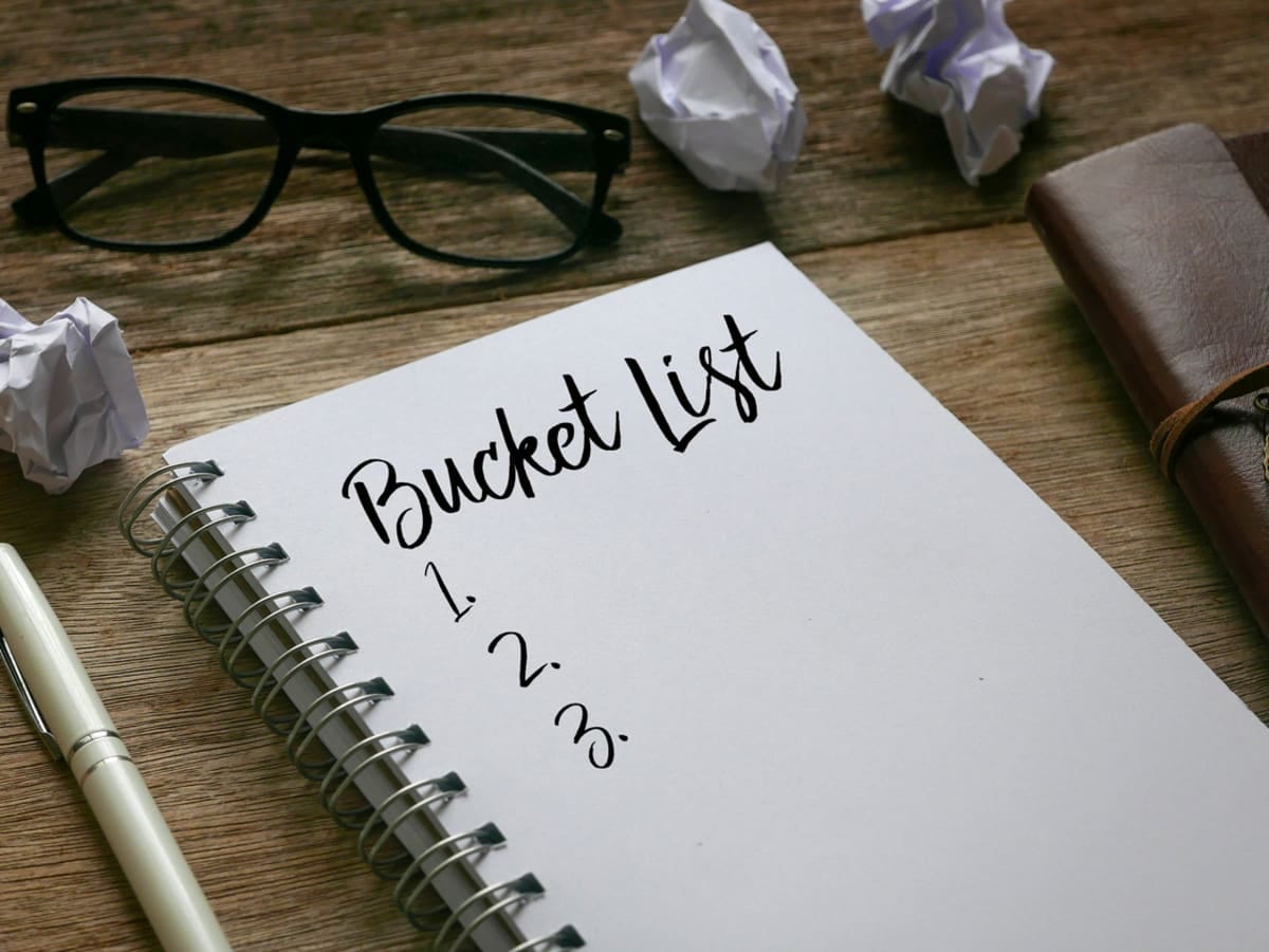 #60 — Filling An Empty Bucket List (a fictional memoir) | by Random ...