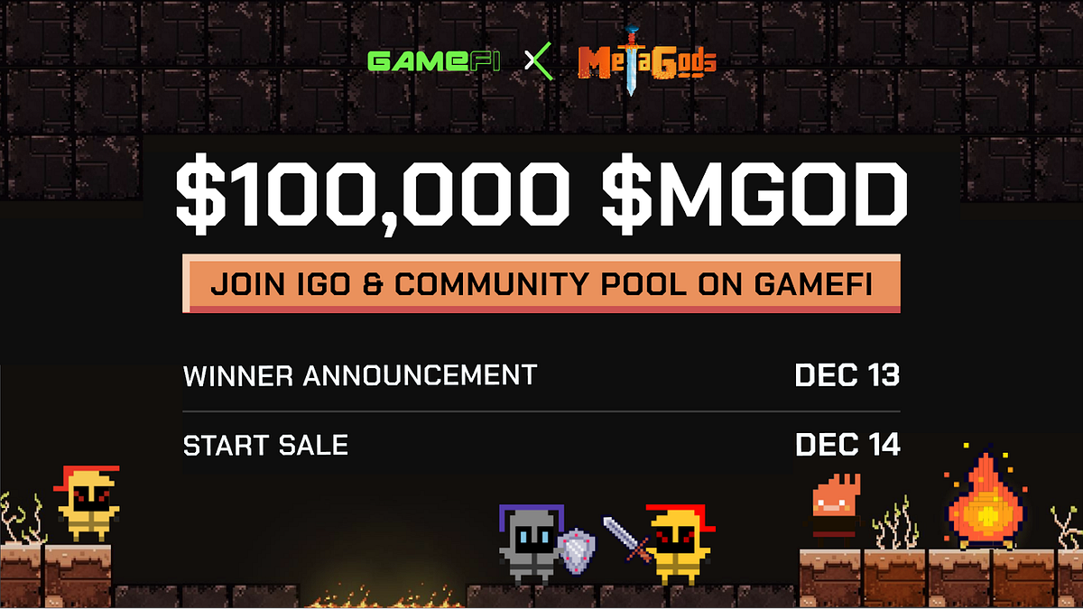 Let’s Apply Whitelist and Join Competiton for MetaGods’s IGO NOW! | by ...