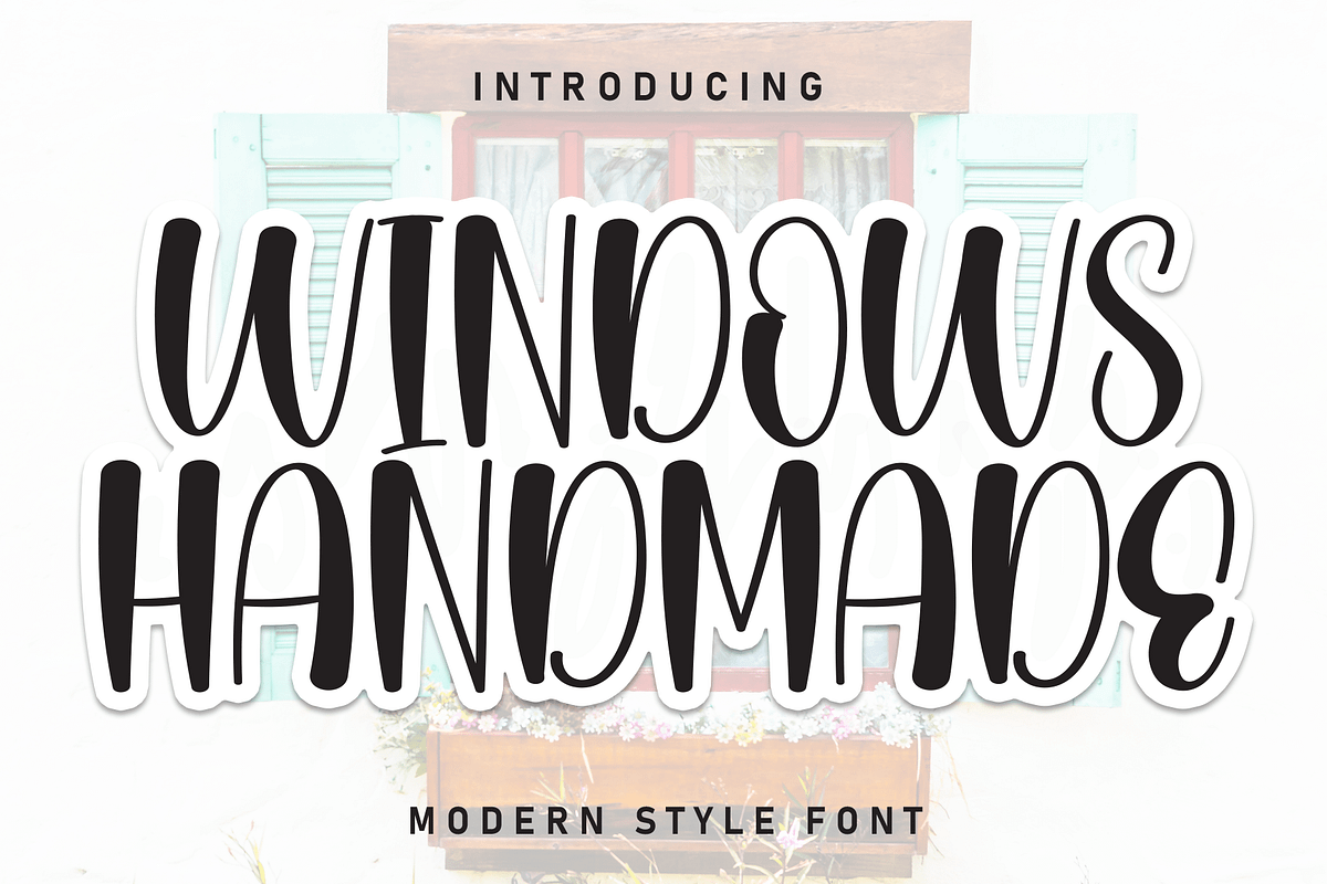 Windows Handmade Font - Neonpulse - Medium