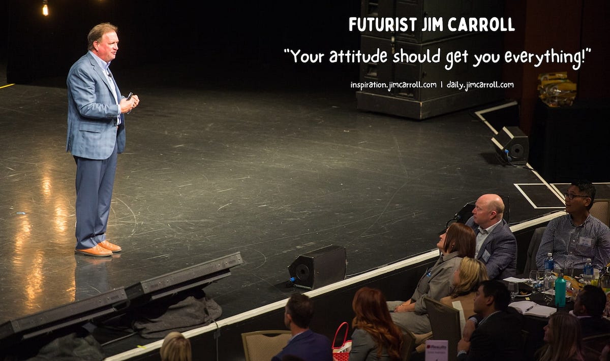 Recruitment. “Your attitude should get you… | by Futurist Jim Carroll ...