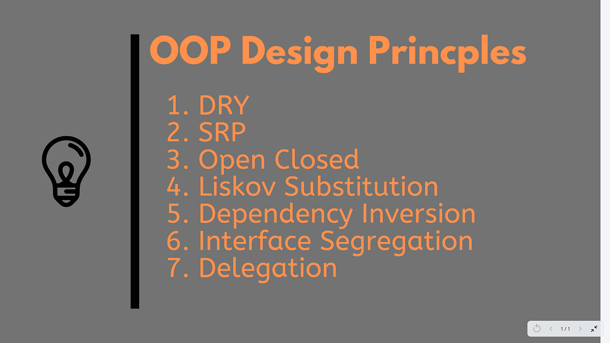 Top 10 Object Oriented Design Principles for Software Engineers to ...