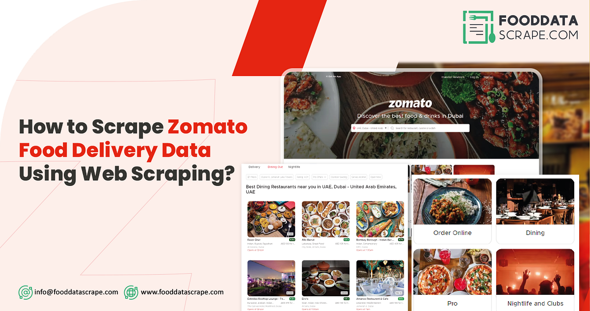 How to Scrape Zomato Food Delivery Data Using Web Scraping? | by Food ...