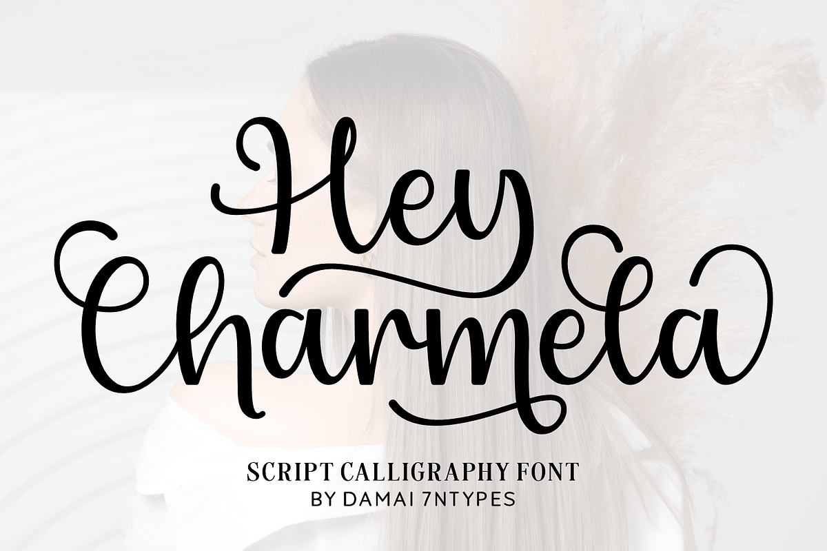Hey Charmela Font - Arttechtom - Medium