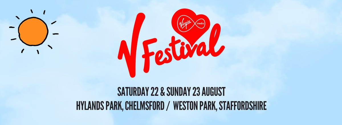 V fest tickets store