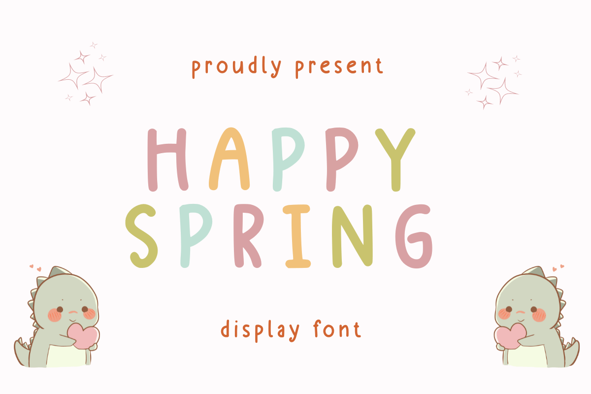 Happy Spring Font Free | by William Ang | May, 2024 | Medium