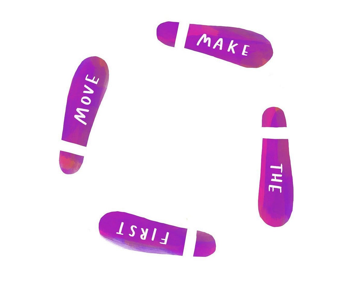 Why you must have a ‘make the first move’ mindset | by Alex Mathers ...