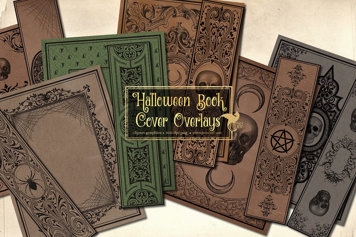Halloween Book Cover Overlays Free | by Vividecho | Medium
