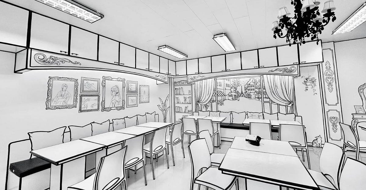 This Comic-Book-Style Cafe in Vigan, Ilocos Sur, Looks Like a 2D ...