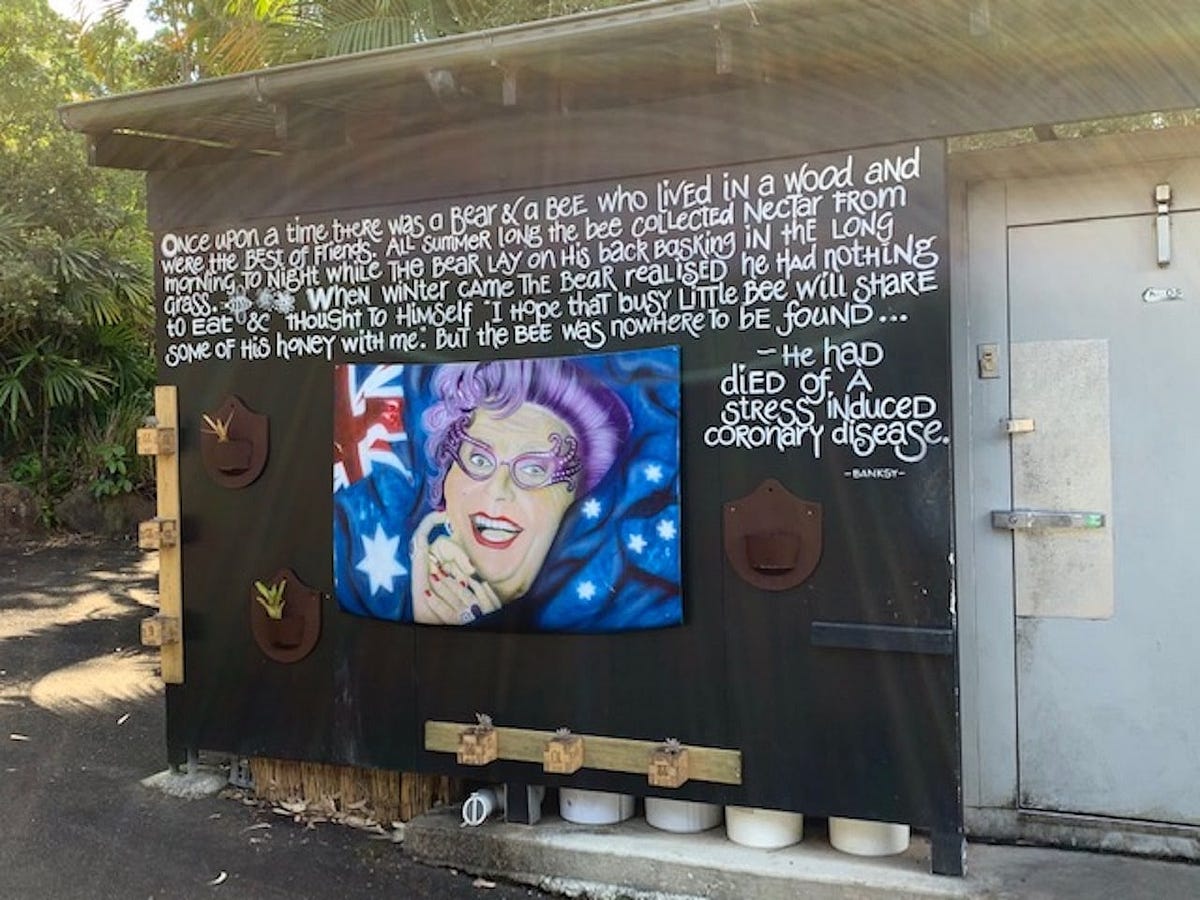 Eumundi Street Art Map. In Queensland’s Sunshine Coast region… | by ...