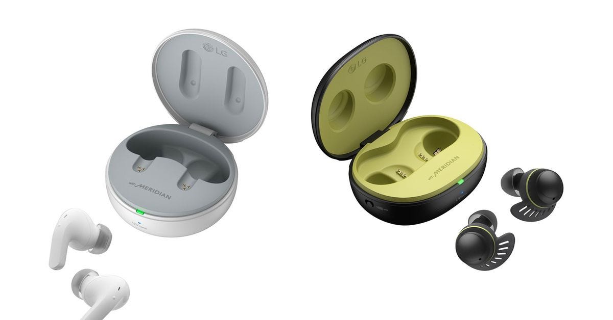 LG‘s latest earbuds include head-tracking spatial audio [Latest 2022 ...