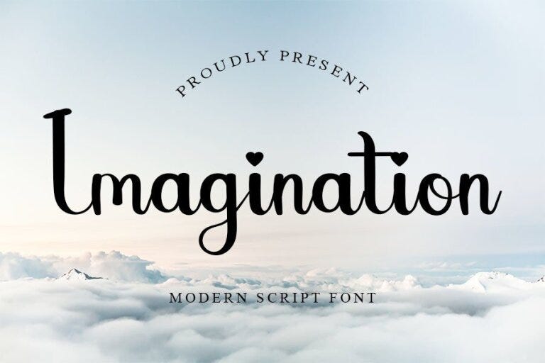 Imagination Font Download Free - Kanitokanito - Medium