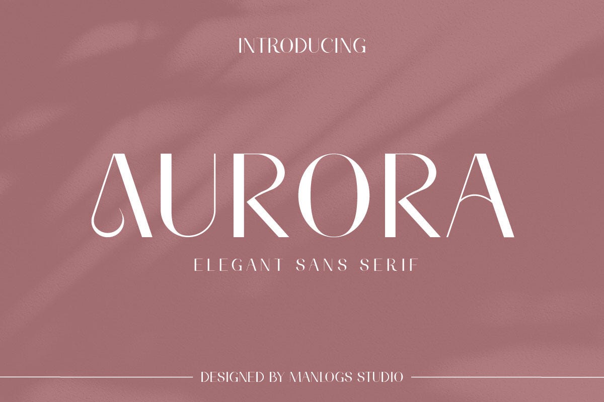 Aurora Font | by Sophiaspectra | Medium