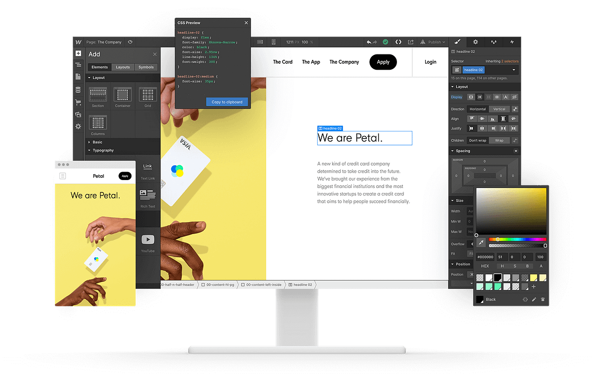 Webflow Integration. A suprisingly easy and powerful… | by Sascha Mombartz | Unlock | Medium