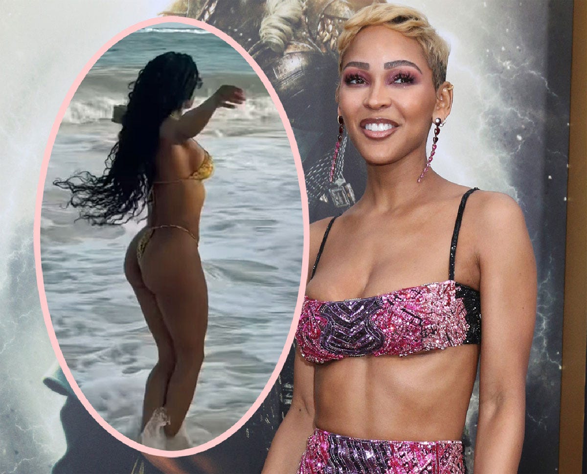 Meagan Good Shuts Down Brazilian Butt Lift Speculation While Flaunting The Booty She ‘Worked ...