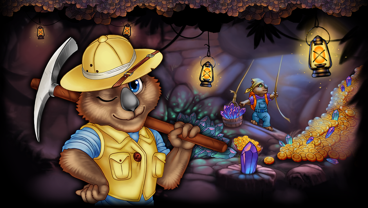Wombat Dungeon Master — Mining WAX with Byron’s NFTs | by PVMihalache ...
