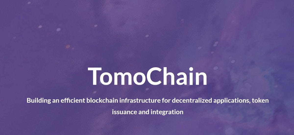 Tomocoin ICO Details. What is Tomocoin ? | by Mohammed Lukmon | Medium