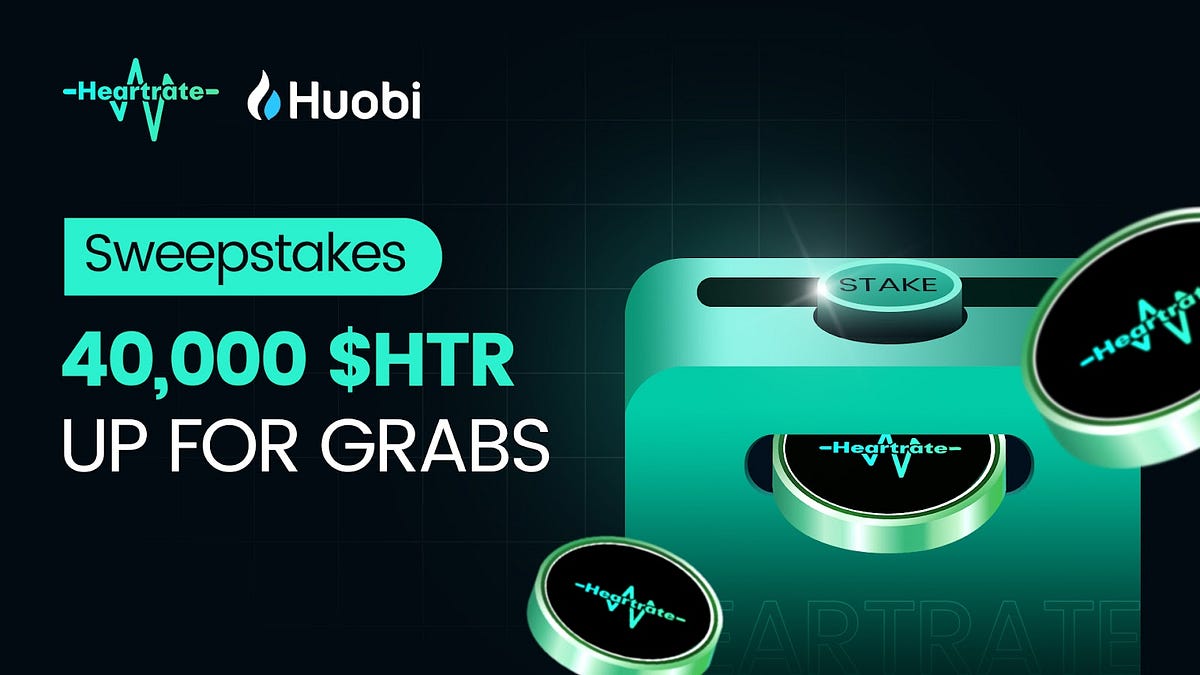 Heartrate Sweepstakes Starts with 40,000 HRT up for Grabs | by Data Vital | Medium