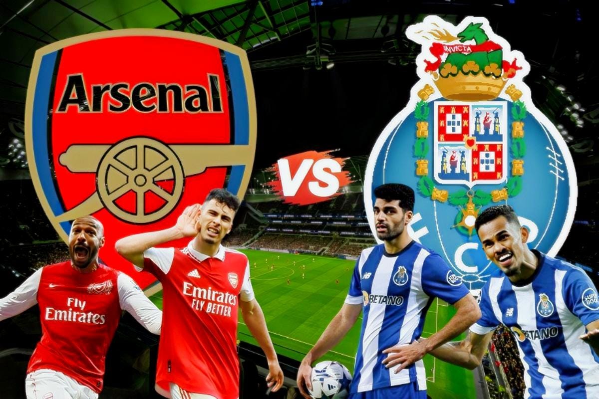 Teilnehmer Fc Porto Gegen Fc Arsenal Statistiken