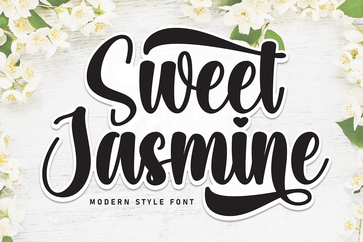 Sweet Jasmine Font | by Sophiaspectra | Jun, 2024 | Medium