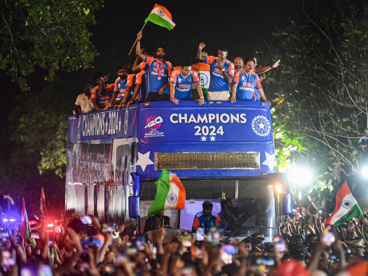 The Indian Cricket Team’s T20 World Cup Victory Parade in Mumbai | by ...