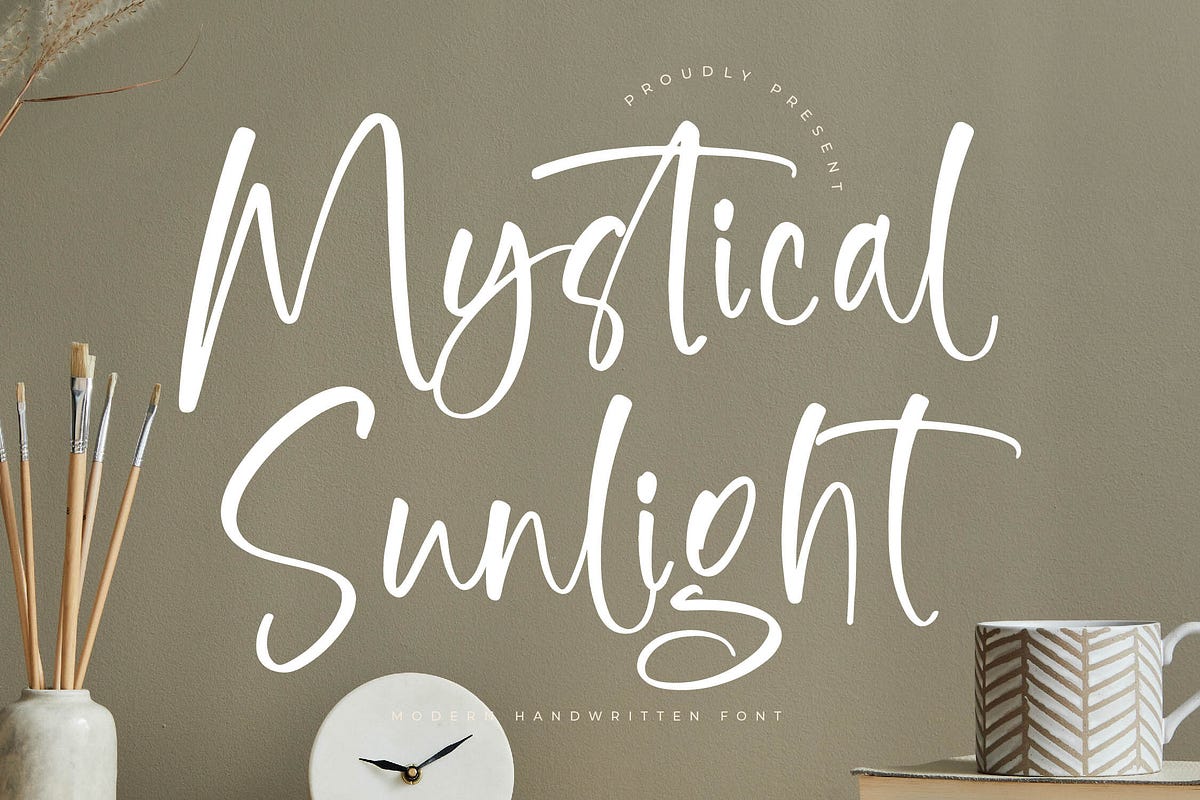 Mystical Sunlight Font | by Fontmaven | Jun, 2024 | Medium
