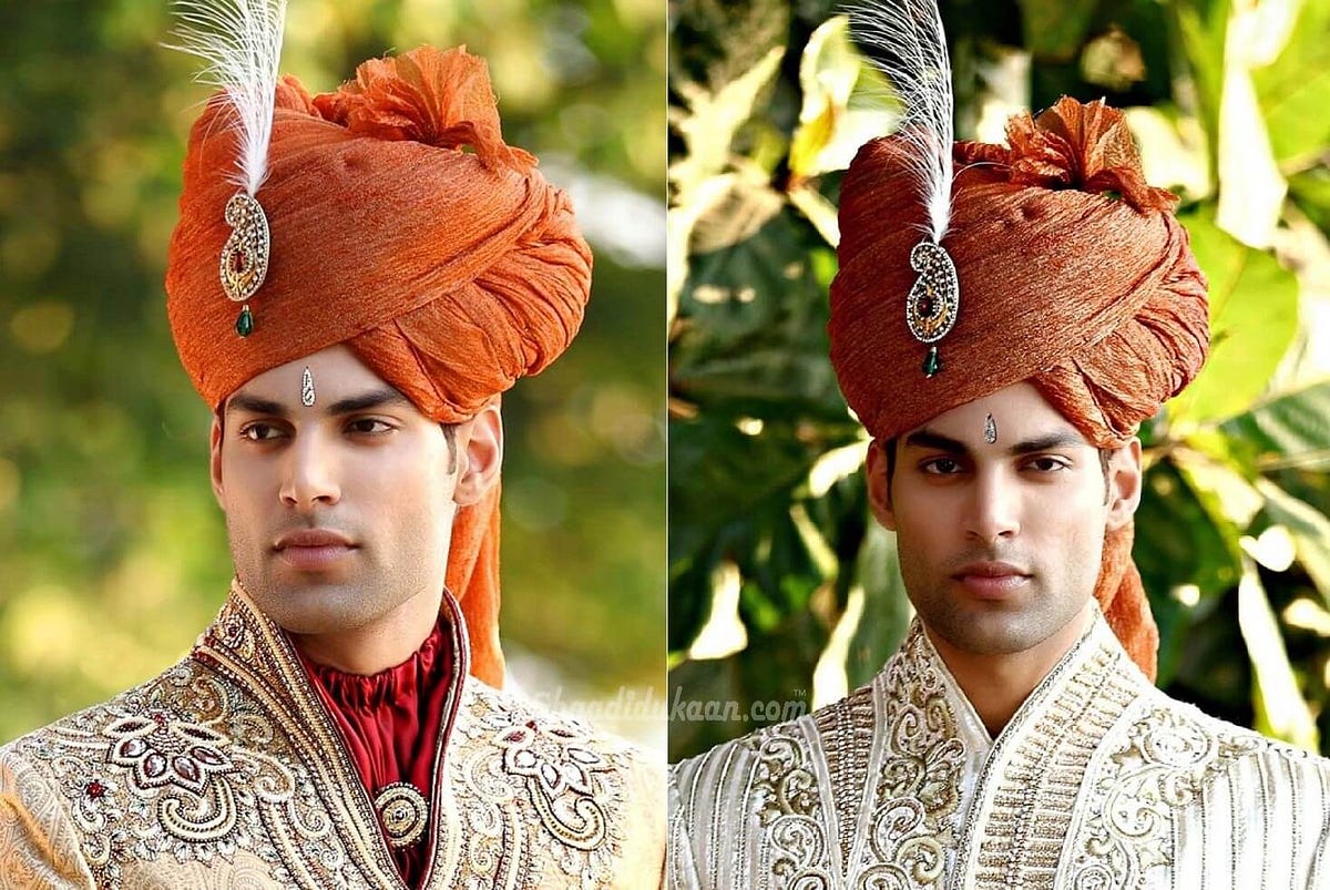 Have You Heard About These Attractive Turbans Styles? 80% Grooms Love ...