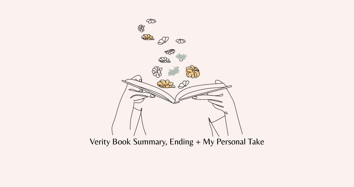 New review: Verity Book Summary, Ending, Quotes and Review 2024 Sequoia ...