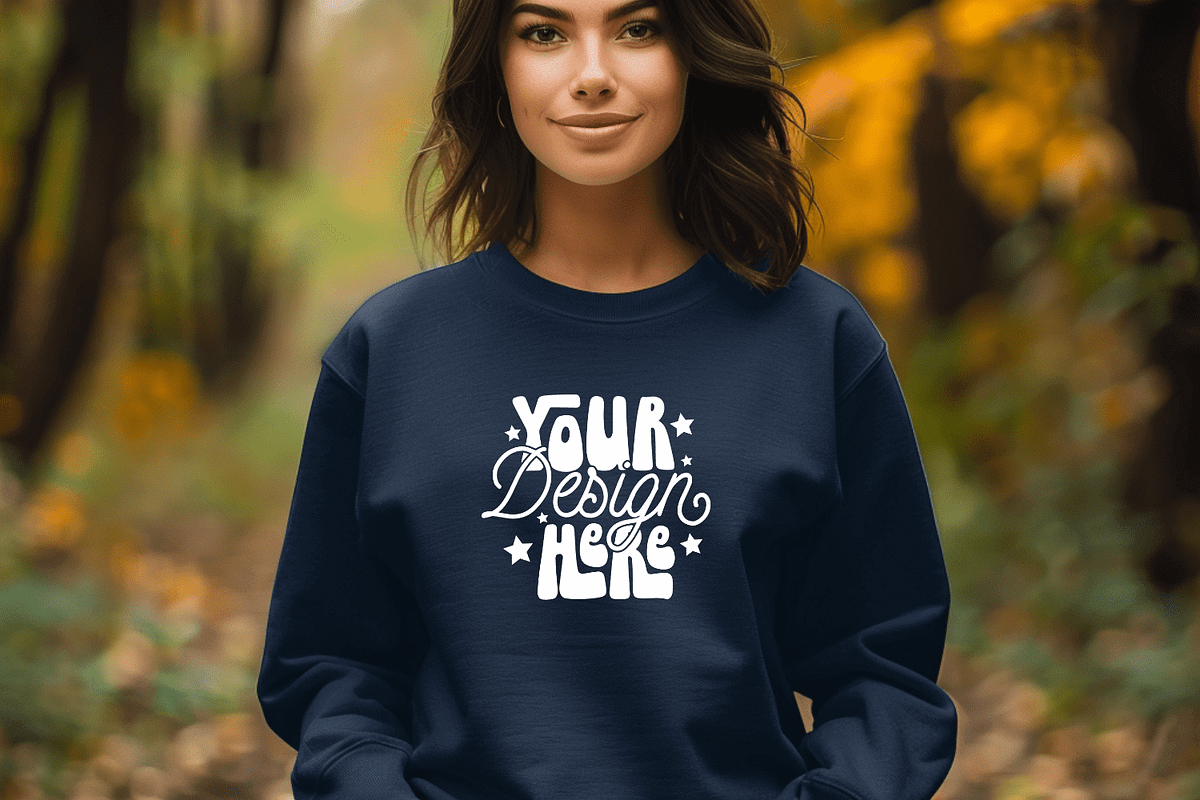 Fall Gildan 18000 Sweatshirt Mockup Free Download | by Neonnebula | May ...