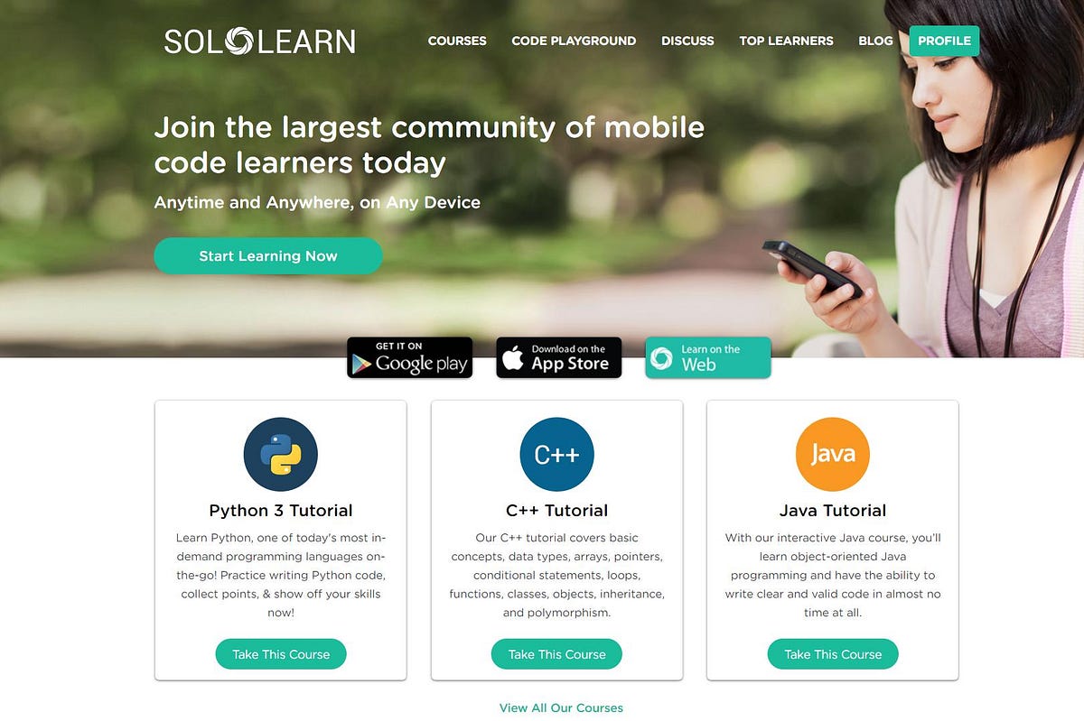 學點程式：SoloLearn. SoloLearn… | by Jane Lin | JL's note | Medium