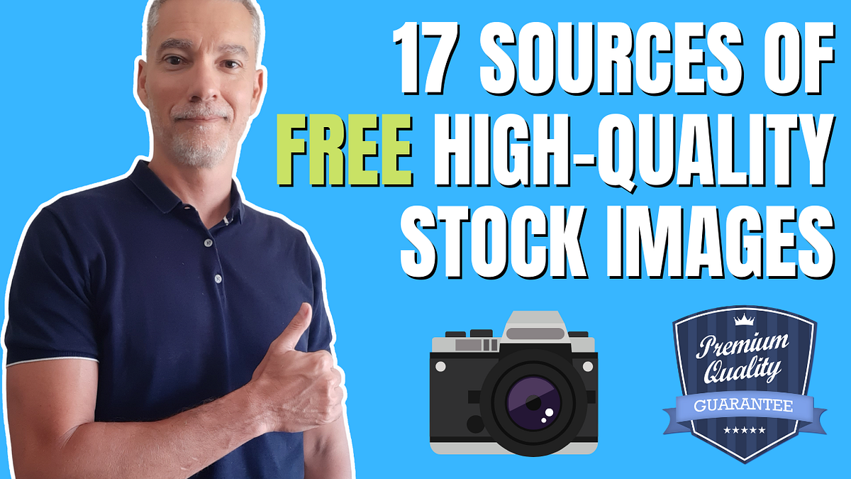 17 Sources of FREE High-Quality Stock Images | by Joao Zorro | Medium