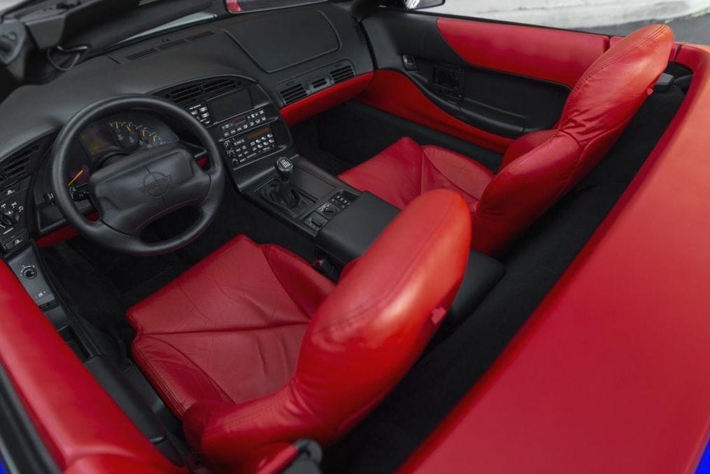 C4 Corvette Interior