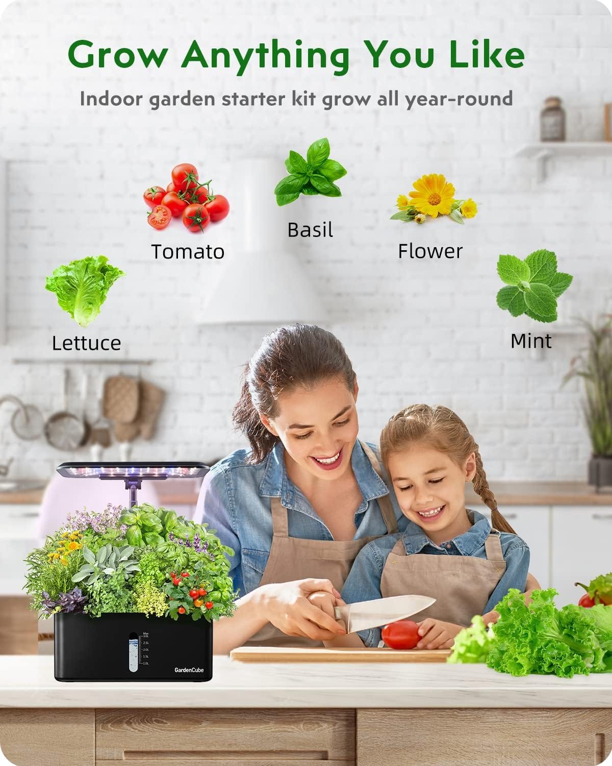 Transform Your Kitchen into a Lush Paradise with the GardenCube 166pcs ...