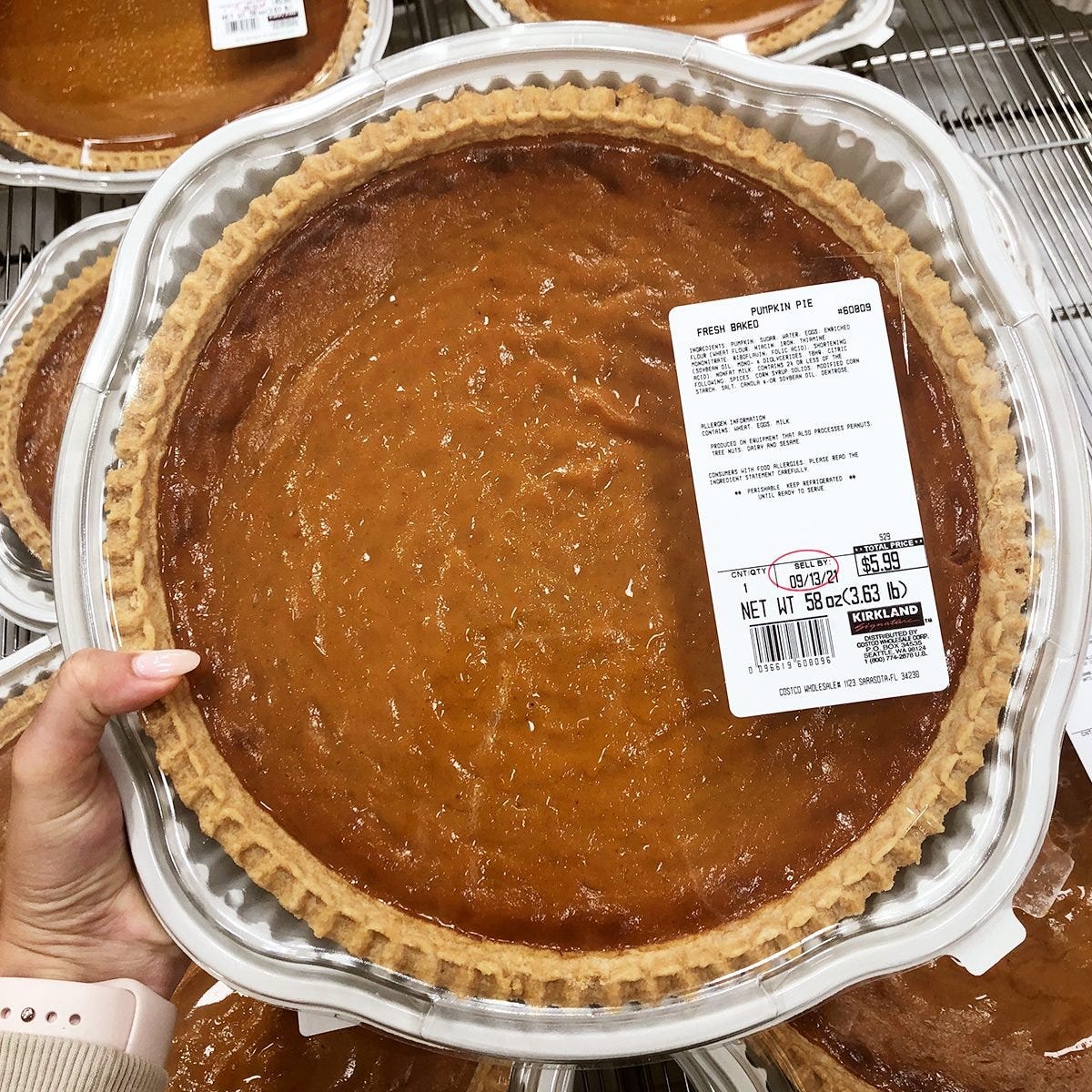 Costco Pumpkin Pie Nutrition: Calorie Count & Health Facts | by ...