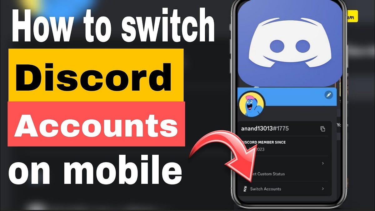 How to Switch between Discord Accounts on Mobile: Quick Guide | by Kkhaleda | Aug, 2024 | Medium