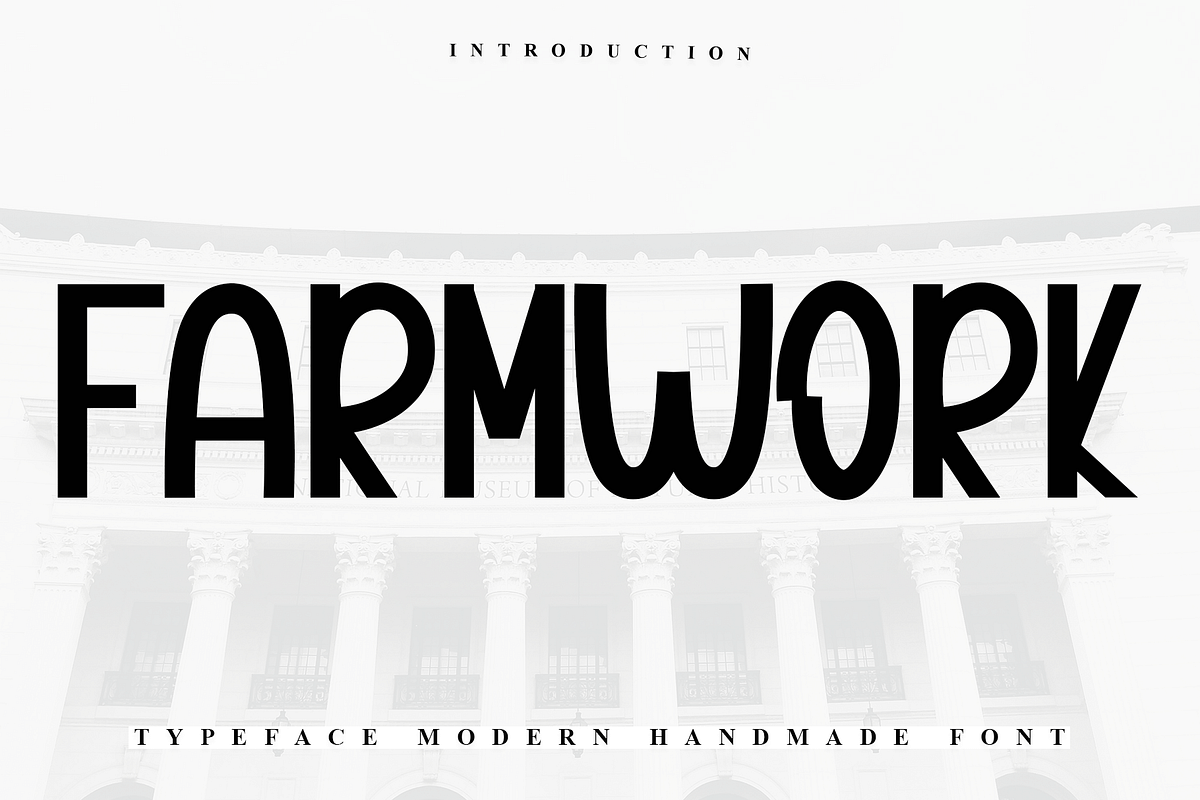 Farmwork Font - Colormeister - Medium
