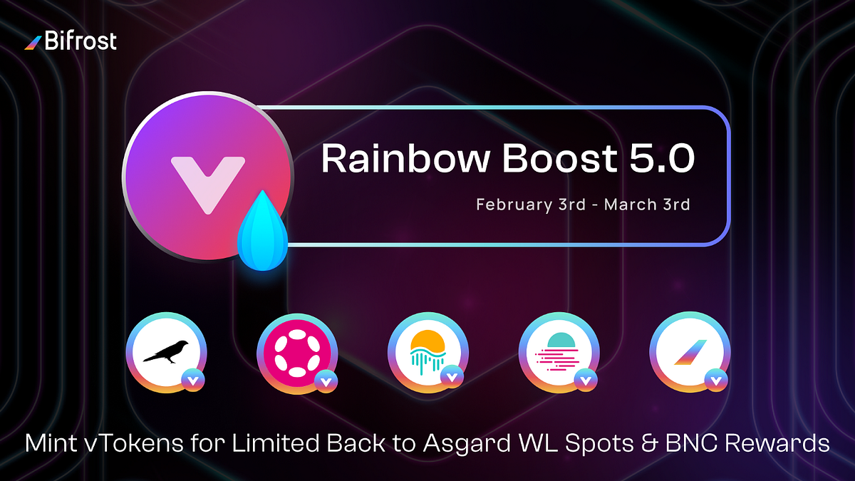 Le Rainbow Boost 5.0 est live : Profitez de 30 jours d’incitations au ...