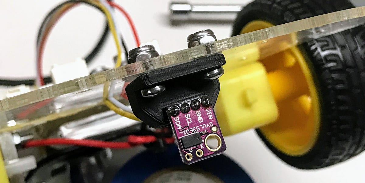A 3D-Printed Mount for Time-of-Flight Distance Sensors | by Dan ...