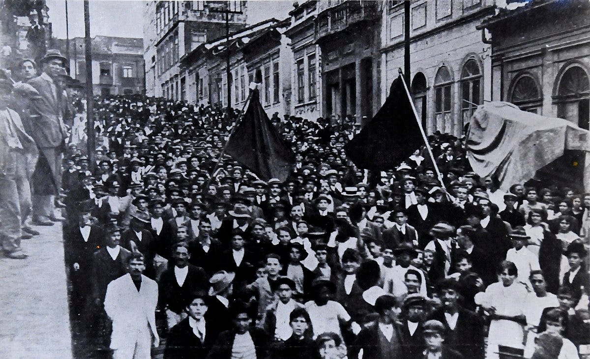 Anarquismo e o sindicalismo revolucionário na década de 1920 no Brasil ...