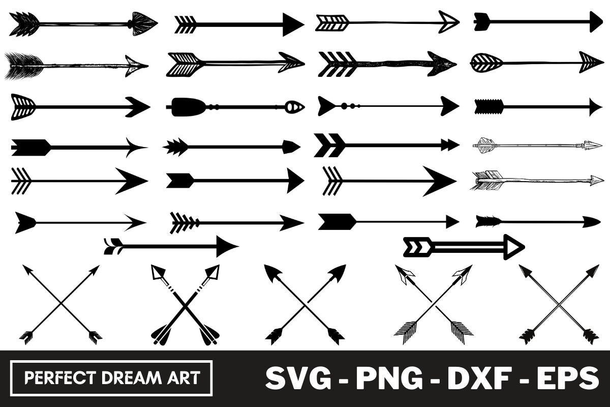 Archery Arrow SVG Bundle (Printable Illustrations) | by Leejunhe | Medium