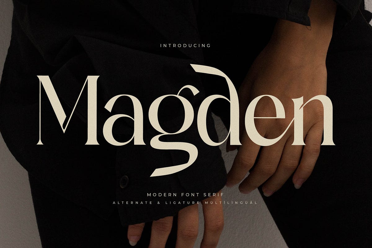 Magden Font | by Sophiasovereign | Apr, 2024 | Medium