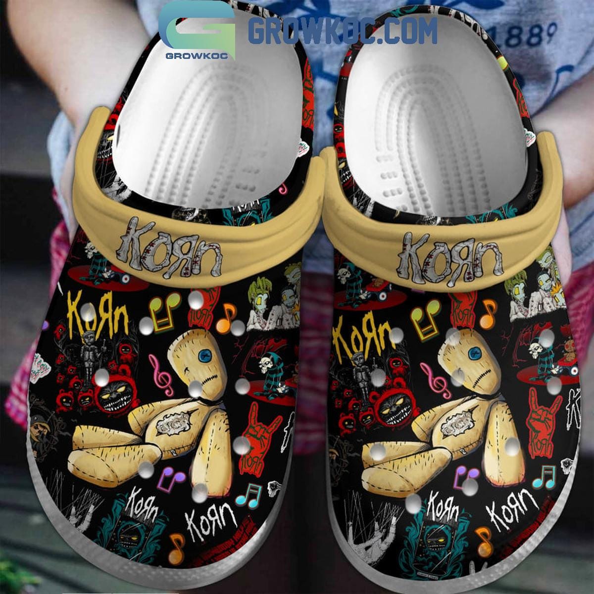 Korn Another Brick In The Wall Crocs Clogs | by Growkocstore | May ...