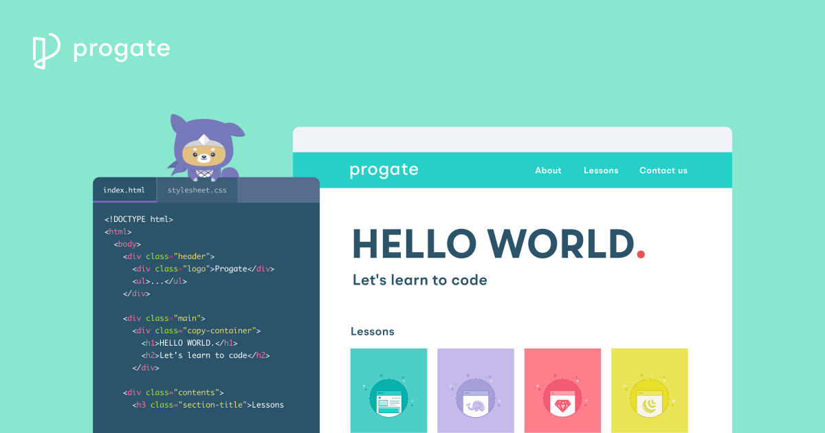 Pengalaman Belajar Dasar Web Development di Progate | by Mutia ...