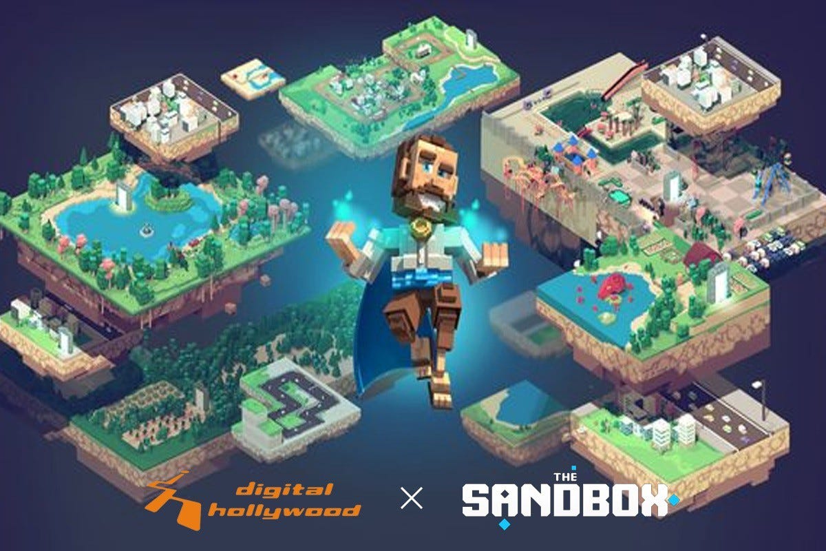 The Sandbox 和數字好萊塢達成合作，通過人力資源開發加速創作者經濟的發展 | by The Sandbox (Chinese ...