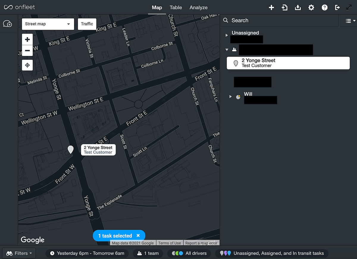 Onfleet API: Last mile deliveries in 7 lines of code | by TribalScale Inc. | TribalScale | Medium